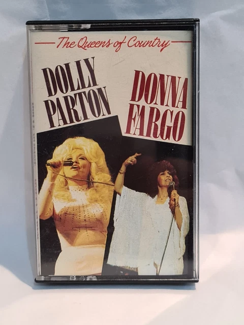 CASSETTE DOLLY PARTON Donna Fargo Queens Of Country 1988 RARE édition ...