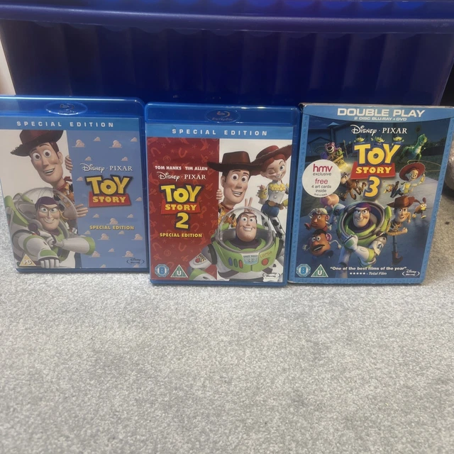 TOY STORY 1-3 Blu Ray Bundle Disney Pixar EUR 7,00 - PicClick IT