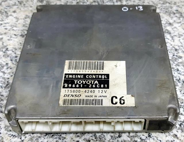 TOYOTA HIACE MOTORE ECU,Diesel, 89661-26C81 OEM Usato EUR 186,12 ...