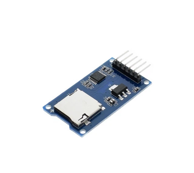 ARDUINO MINI TF Raspberry Reader MICRO SD CARD WRITER READER MODULE ...