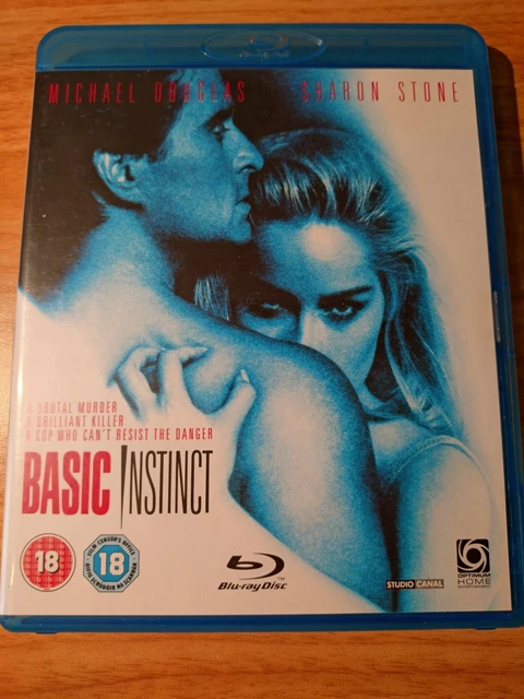 BASIC INSTINCT - uk Blu ray - Michael Douglas, Sharon Stone Thriller £5 ...