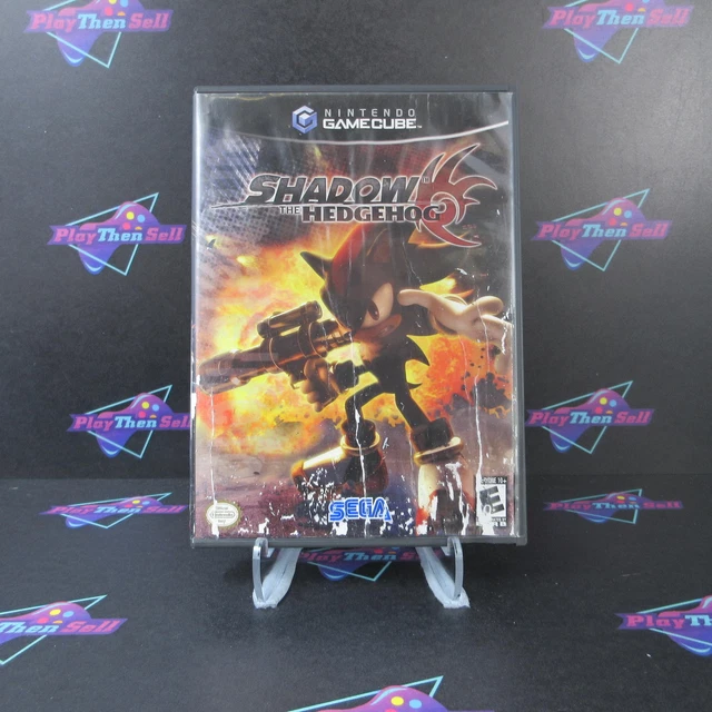 SHADOW THE HEDGEHOG + Reg Card - Nintendo Gamecube AD/NM - (See Pics ...