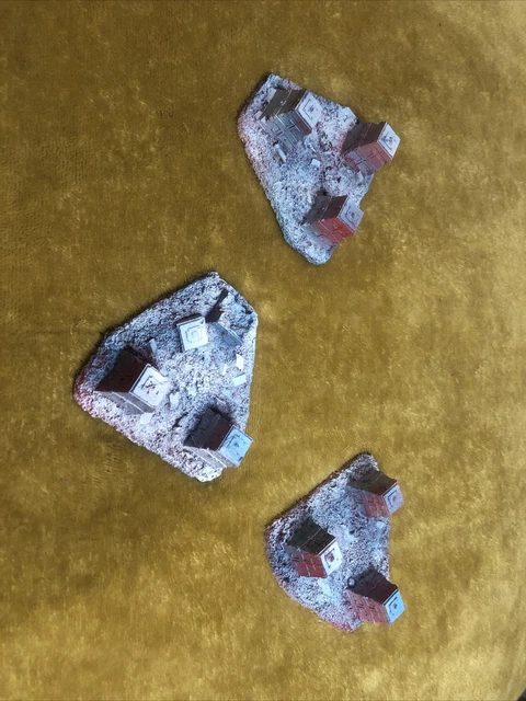 FORGEWORLD SCENERY DRAGONS TEETH - OOP ARMORCAST TERRAIN WARHAMMER 40k ...