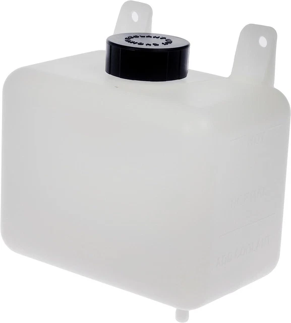 UNIVERSAL COOLANT RADIATOR Reservoir Bottle Overflow Tank White NEW $21 ...