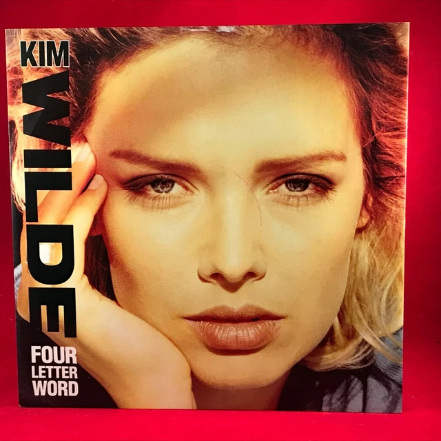 KIM WILDE FOUR Letter Word 1988 UK 12" Vinyl single original MCA record ...