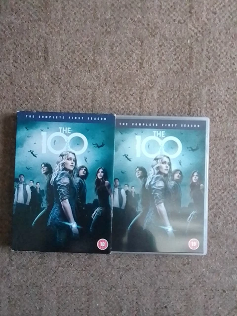 THE 100 The Complete First Season Dvd+Slip-Cover, 3 Discs, Freepost £3. ...