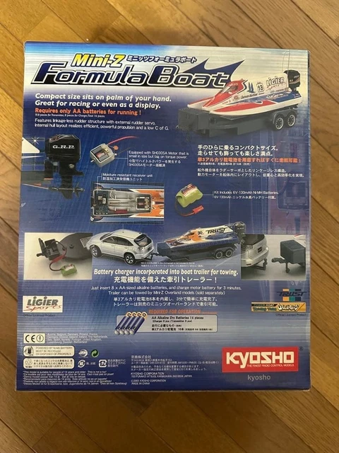 KYOSHO MINI-Z FORMULA Boat RC High Speed Racing Boat Kit with Box ...