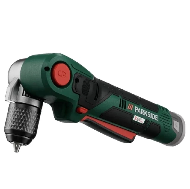 PARKSIDE X12V AKKU-WINKELBOHRMASCHINE Bohrmaschine 12 Volt PWBSA 12 A1 ...