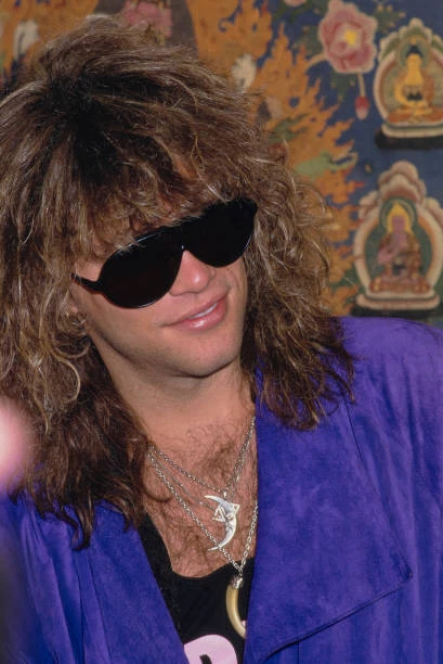 JON BON JOVI at the Hard Rock Cafe in New York City 1987 OLD PHOTO 4 $8 ...