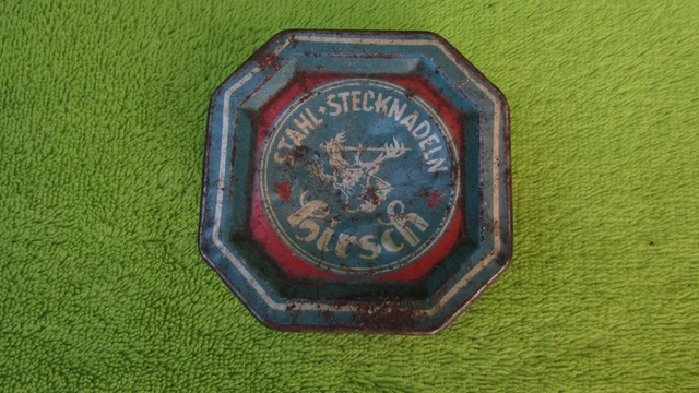 ALTE BLECHDOSE HIRSCH Stahl- Stecknadeln EUR 5,00 - PicClick DE