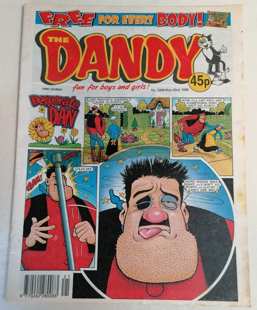COMIC - VINTAGE British Comic The Dandy Fun For Boys & Girls No. #2948 ...