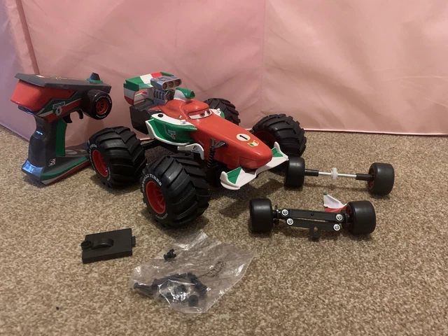 DISNEY STORE PIXAR Cars Francesco Bernoulli Build to Race Remote ...