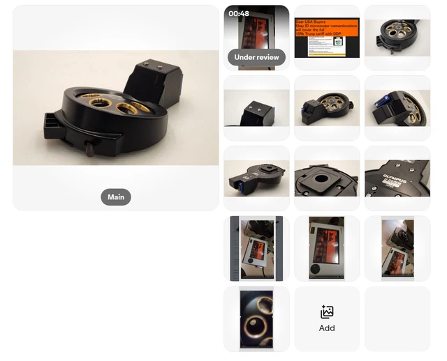*MINT* OLYMPUS MICROSCOPE U-D6REM 6 Place Motorized Nosepiece BX61 AX70 ...