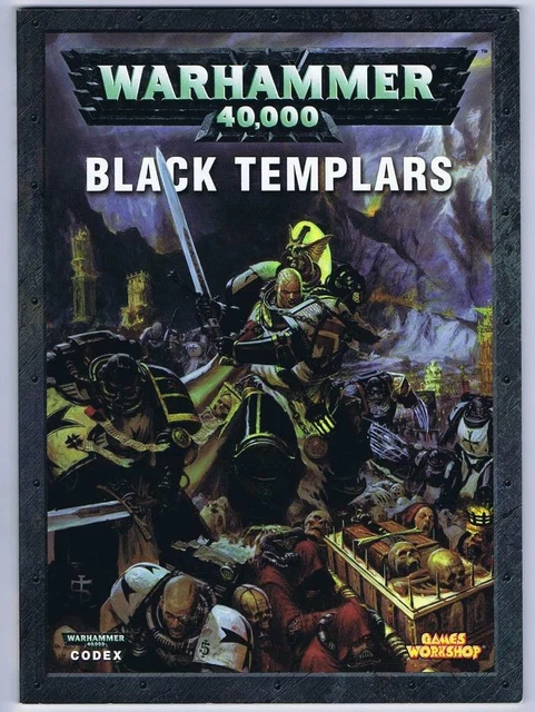 CODEX: BLACK TEMPLARS (Warhammer 40K 4th Edition 2005 Games Workshop ...