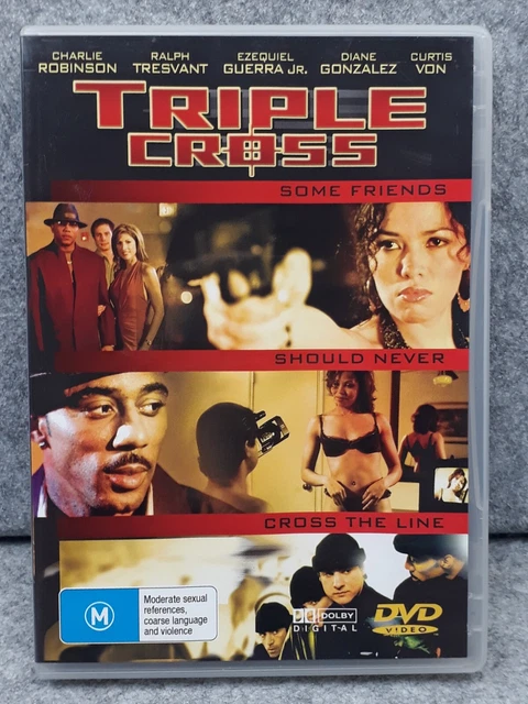 VGC:TRIPLE CROSS ROBINSON Tresvant Von Action Movie DVD Region ALL PAL ...