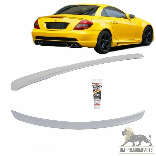 MERCEDES SLK R171 trunk spoiler rear spoiler 55 AMG look ABS + glue £49 ...