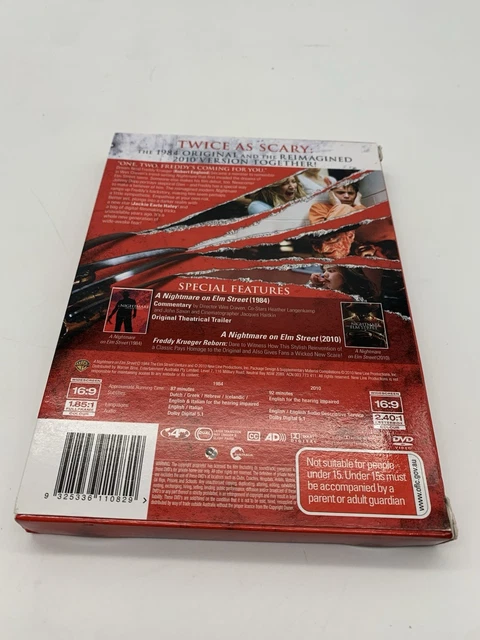 A NIGHTMARE ON Elm Street Double Feature - DVD - Region 4 $13.99 ...