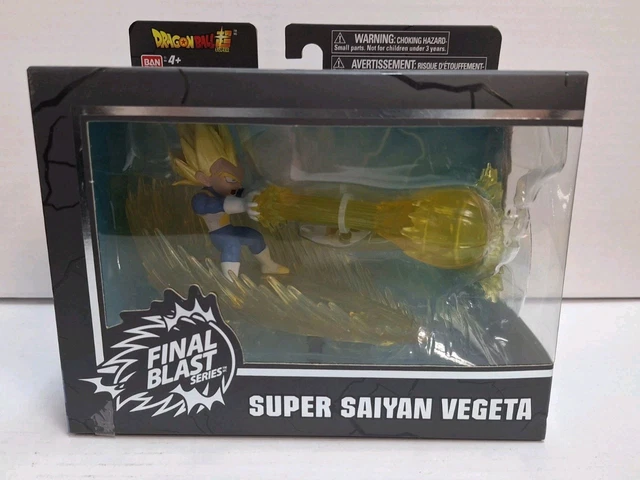 BANDAI DRAGON BALL Super Final Blast Series Super Saiyan Vegeta Figure ...