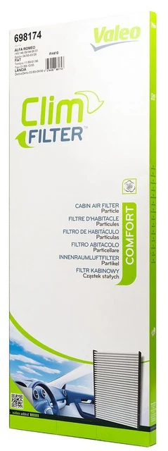 CLIM FILTER COMFORT Filtro Abitacolo Auto Tipo Particellare EUR 20,00 ...