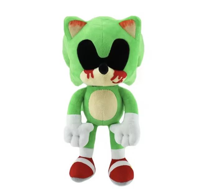 SONIC THE HEDGEHOG Green Evil Sonic Teddy Soft You 30cm £10.99 ...