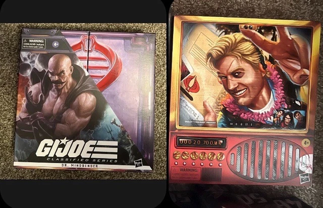 GI JOE CLASSIFIED Chuckles Dr. Mindbender Hasbro Pulse avec 2022 SDCC ...