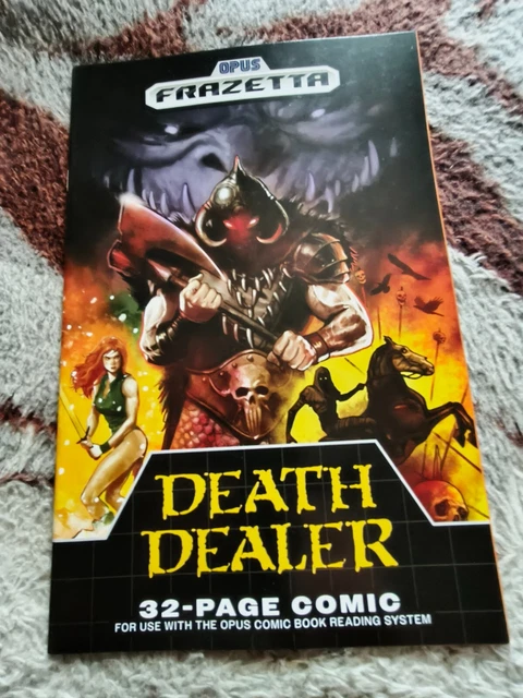 FRANK FRAZETTA'S DEATH Dealer #4 Nm 2022 Rare Diego Galindo Variante C ...