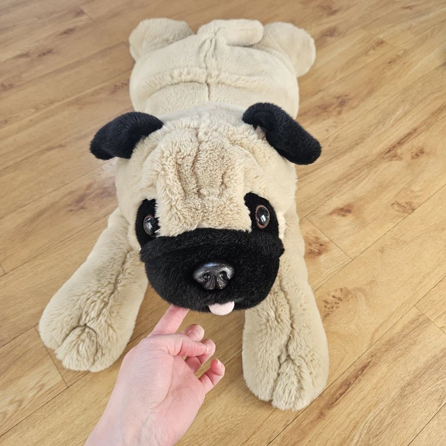 MEN IN BLACK Large Frank Pug Dog Soft Toy Plush Universal Studios USA ...
