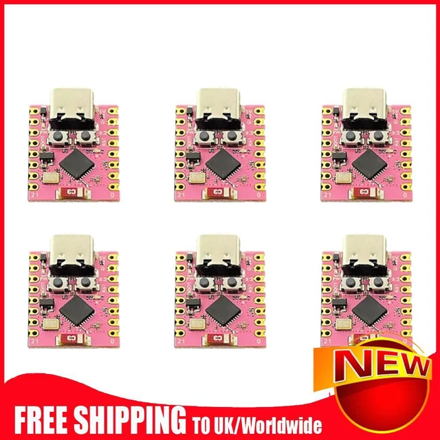 Esp32 C3 Dev Board 33 6v Power Supply Esp32 Supermini Low Power Pink