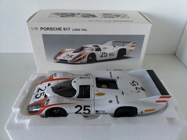 PORSCHE 917 LONG tail Le Mans 1970 AUTOART 1/18 EUR 270,00 - PicClick FR