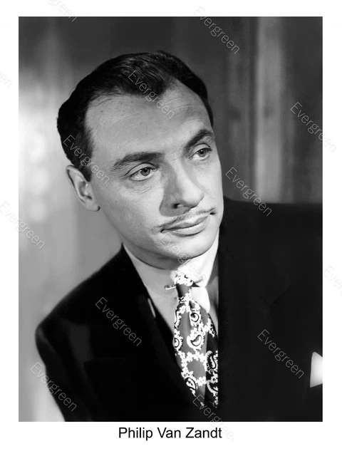 PHILIP VAN ZANDT Attore Actor Foto Photo 20 x 25 cm EUR 6,90 - PicClick FR