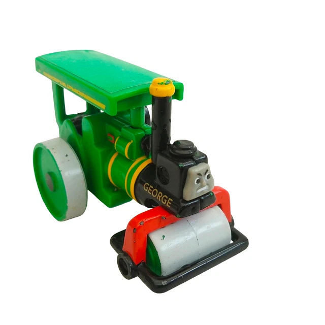 THOMAS & FRIENDS ERTL George Steamroller Diecast Metal Push Along Train ...