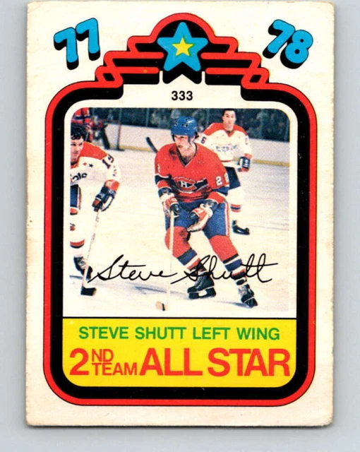 1978-79 O-PEE-CHEE #333 Steve Shutt AS Canadiens de Montréal V25527 EUR ...