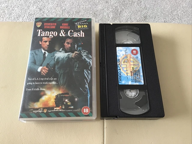 TANGO & CASH Starring Sylvester Stallone - VHS Video Movie Cassette ...
