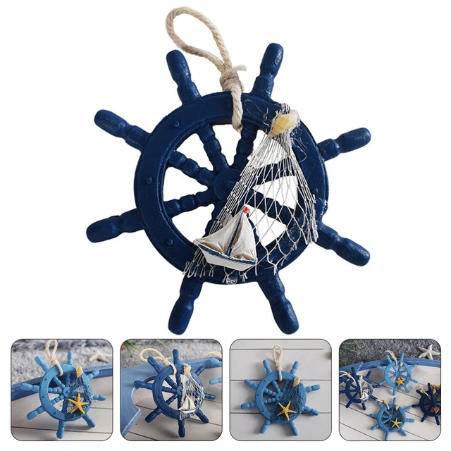 TIMONE SOSPESO MEDITERRANEO Bomboniere Nautiche Volante Della Barca ...
