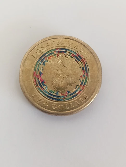 UNC 2017 $2 Blue Possum Magic Sad & Invisible Hush Two Dollar Coin 🪙 ...