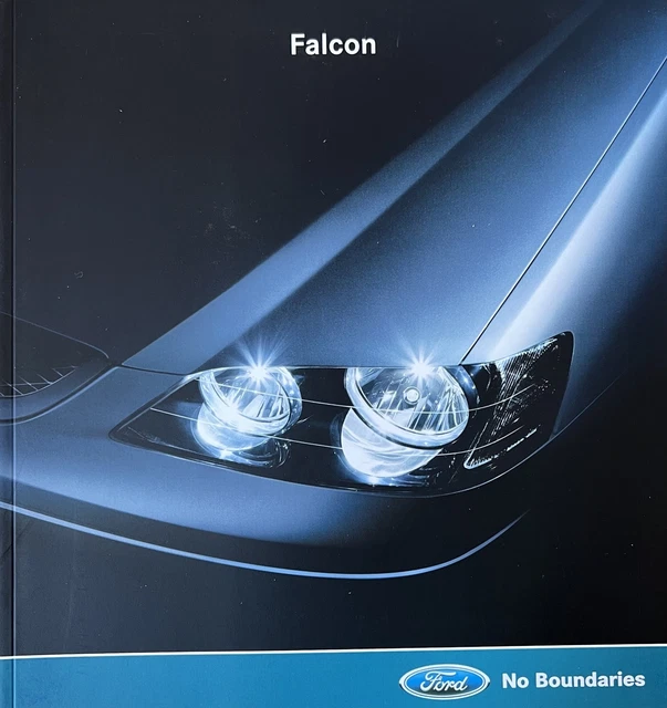 FORD FALCON BA Fairmont Ghia brochure V8 XR8 XR6 Turbo 2003 2002 $29.00 ...
