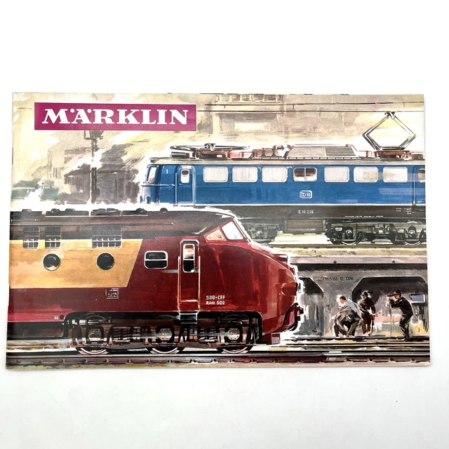 MÄRKLIN H0 1965/66 Magazin Heft Zeitschrift Katalog guter Zustand EUR ...