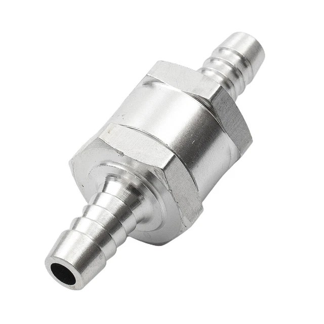 RELIABLE 6/8/10/12MM ALUMINUM Check Valves for Gasoline and Diesel Fuel ...