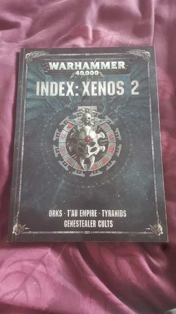 INDEX XENOS 2 Warhammer 40k 8th Edition Rule Book Games Workshop Orks ...