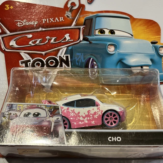 DISNEY PIXAR CARS Toon Cho 1:55 pressofuso nuovo in confezione EUR 20 ...