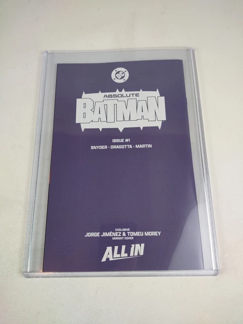 ABSOLUTE BATMAN #1 Fan Expo Blind Bag 2025 Jorge Jimenez Variant DC ...