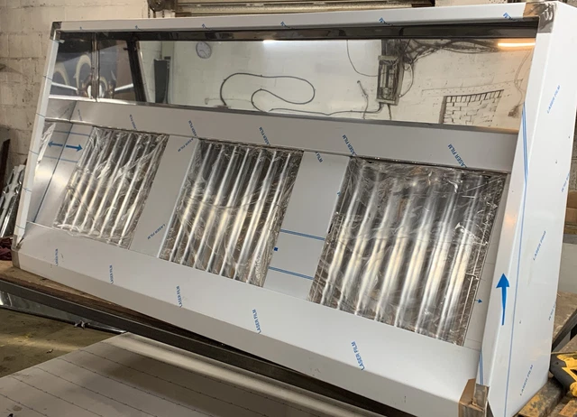 COMMERCIAL KITCHEN EXTRACTOR CANOPY/HOOD 7FT+ EXTRACTION KIT With Fan ...