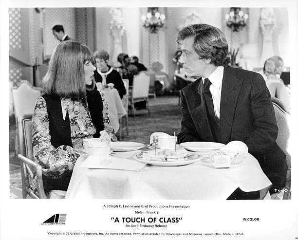 GLENDA JACKSON AND George Segal have a quiet luncheon in A Touch o- Old ...