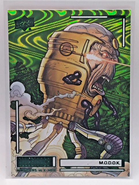 2023 MARVEL ALLEGIANCE Avengers Vs X-Men #C11 Modok Green Reality /249 ...