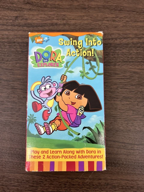 DORA THE EXPLORER - Swing Into Action (VHS, 2001) EUR 8,31 - PicClick FR DORA THE EXPLORER - Swing Into Action (VHS, 2001) EUR 8,31 - PicClick FR