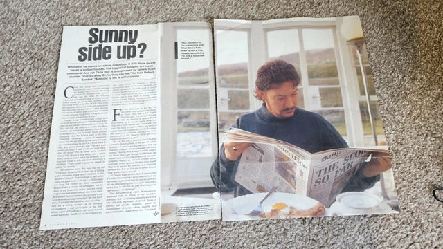 CHRIS REA INTERVIEW. Q Magazine. Original. Colour. Good Condition £1.16 ...