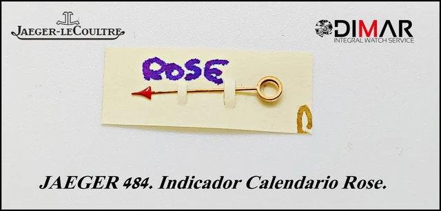 JAEGER-LECOULTRE. CALIBRE.484- PIEZA. Indicateur Calendrier Rose EUR ...