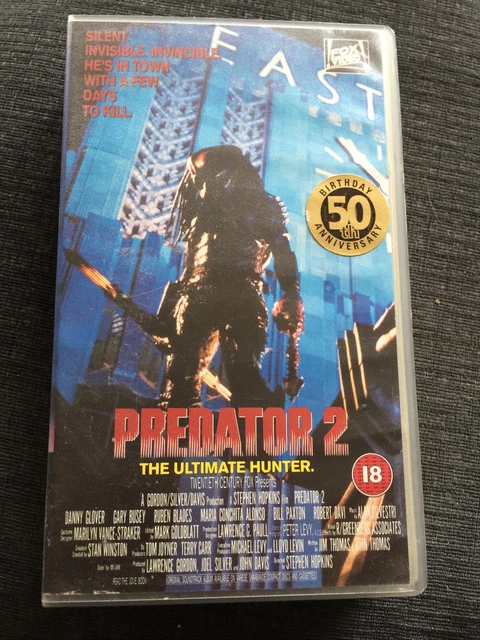 PREDATOR 2 (VHS/SUR) Brand New/Sealed £69.95 - PicClick UK