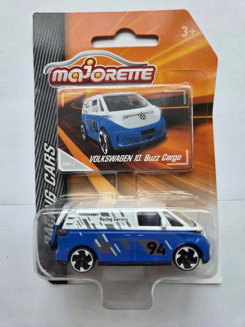 MAJORETTE VOLKSWAGEN ID Buzz Cargo Van Racing Cars Series £11.99 ...