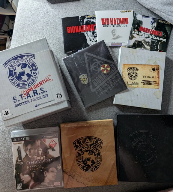 PS3 BIOHAZARD 15TH Anniversary Box Resident Evil E-capcom Limited BOX ...